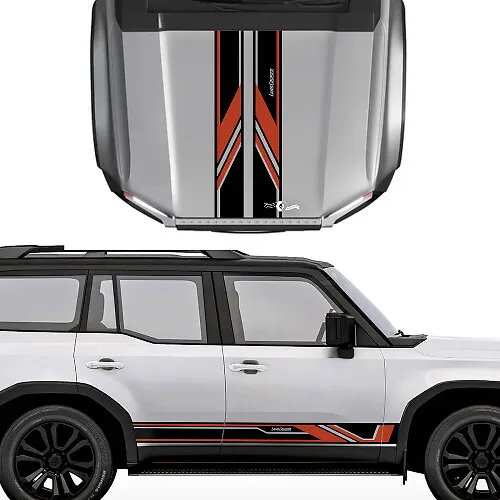 Toyota GR86 Hood Racing Stripes Decals – Stylish Vinyl Stickers