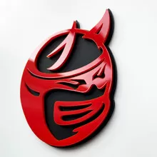 Custom 3D Badge Drag Bee Demon Dodge Charger Challenger logo Fender ...