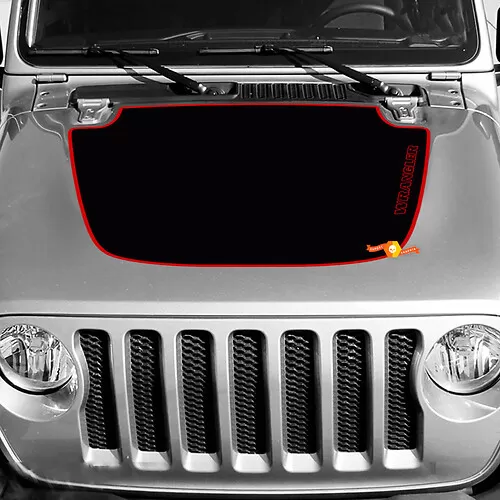 Jeep Wrangler Gladiator Punkn Edition Wrangler JL JLU JT Vinyl Decal Kit