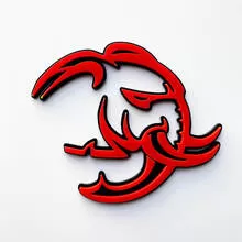 HellElephant 3D Badge Fender Badges Emblem