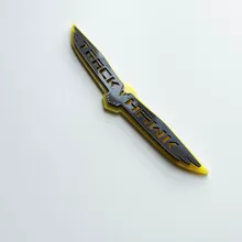 Trackhawk 3D Badge - Custom Fender Emblem for Jeep Trackhawk