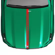 Racing M5 Logo Central Stripe Hood Decal for BMW 5 Series G60 M5 G90
