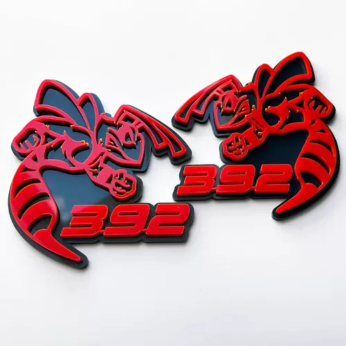 Hornet Bee 392 3D Badge - Custom Fender Badges Emblem for Cars & Trucks