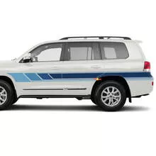 Old school Retro Vintage Lexus GX or Toyota Land Cruiser graphics doors ...