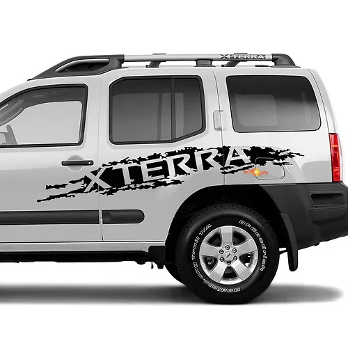 Bed Side Splash Grunge Distressed Nissan Xterra Graphics Vinyl Stickers ...