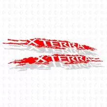 Bed Side Splash Grunge Distressed Nissan Xterra Graphics Vinyl Stickers ...