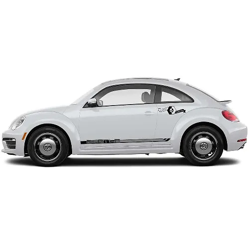 Volkswagen Beetle Side Door Rocker Panel Vinyl Stripes Decals