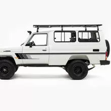 Retro Side Classic Stripes Decal Kit for Toyota Land Cruiser J75 Series