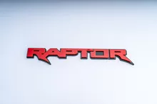 Raptor 3D Badge Fender Tailgate Badges Emblem for Raptor trucks