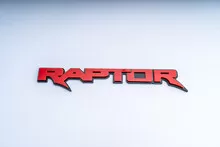 Raptor 3D Badge Fender Tailgate Badges Emblem for Raptor trucks