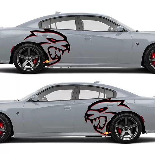 Hellcat Decal ᐈ Dodge Charger Hellcat Decal | SupDec Graphix