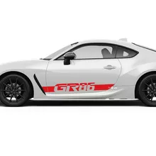 Toyota GR86 Doors Side Stripes Graphics Decals Stickers