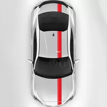 Toyota GR86 Hood Roof Trunk Racing Stripes Graphics Decals Stickers