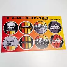 Tacoma Heritage Retro Vintage Old Style Sticker Pack Decals Graphics ...