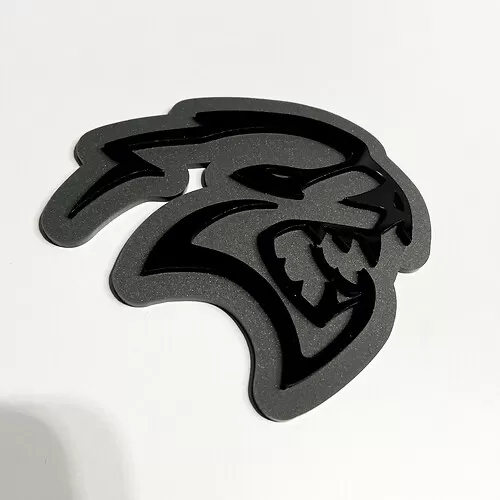 Dodge Demon 3D Badge Fender Badges Emblem