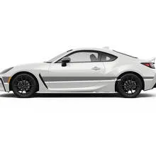 Doors Side Racing Stripes Decals for Toyota GR86 – Stylish Car Vinyl