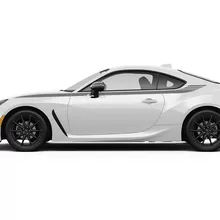 Side Accent Racing Stripes Graphics Decals Stickers for Toyota JR86