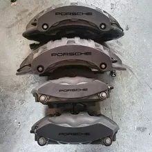 4x Porsche Brake Caliper Decals Stickers