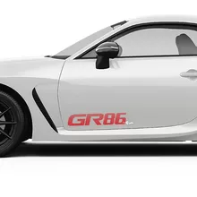 Doors Side Strobe Graphics Decals Stickers for Toyota JR86