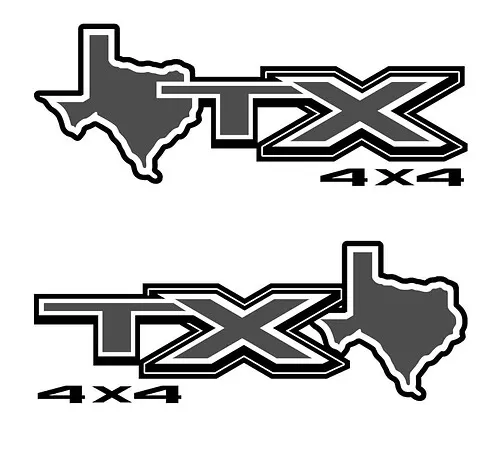 4 x 4 Truck Decals - Sticker for Autos | SupDec Graphix