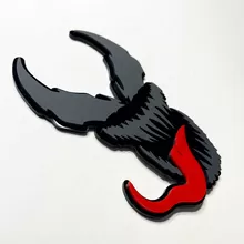Custom 3D Badge Venom Fender Tailgate Front Grille Badges Emblem