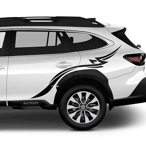Side Rear Side Tribal Vinyl Sticker Decal Graphic for Suba Outback
