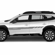 Side Doors Modern Stripes Vinyl Sticker Decal Graphic for Suba Outback