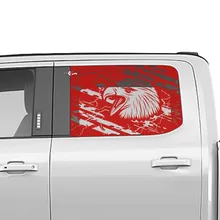 Side Bald Eagle Window Decal Vinyl Sticker Graphics for Ford Trucks
