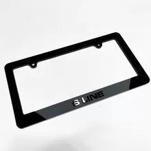 S Line Vehicle License Plate Covers Frames Decor for Audi S Line