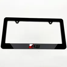 RS Vehicle License Plate Covers Frames Decor for Audi RS