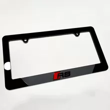 RS Vehicle License Plate Covers Frames Decor for Audi RS
