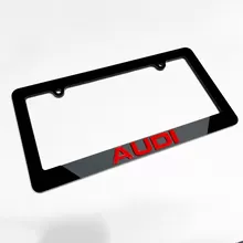 Vehicle License Plate Covers Frames Decor for Audi