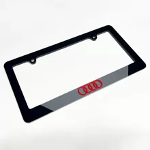Vehicle License Plate Covers Frames Decor for Audi