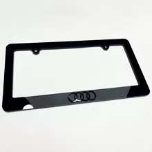 Vehicle License Plate Covers Frames Decor for Audi