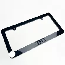 Vehicle License Plate Covers Frames Decor for Audi