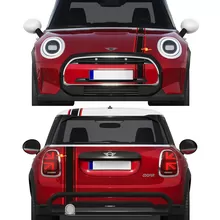 MINI John Cooper Works AC Schnitzer Hood Roof And Side Doors Stripes ...