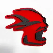 Banshee Custom 3D Badge Fender Badges Tailgate Emblem Front Grille ...