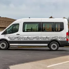 Ford Transit Graphics Vinyl Side Stripes Decals Stickers