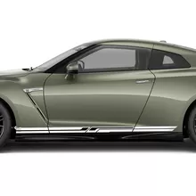 Side Doors Rocker Panel Graphics Decal Kit for Nissan GT-R