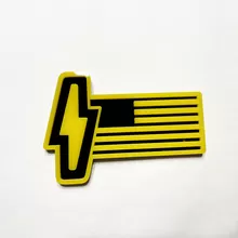 Ford 150 Lightning US Flag 3D Badge – Custom Fender Badges Emblem for ...
