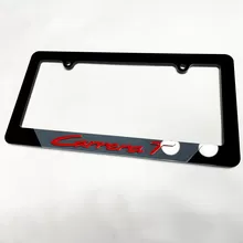 Porsche Carrera T Vehicle License Plate Covers Frames Decor