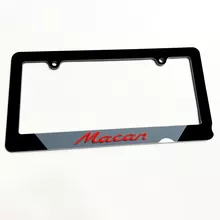 Porsche Macan Vehicle License Plate Covers Frames Decor