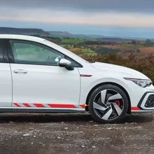Decal Stripes Side Door racing design kit For Volkswagen Golf GTI Clubsport
