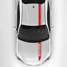Toyota GR86 Hood Roof Racing Stripes Graphics Decals Stickers