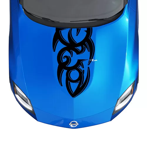 Hood Tribal Stripe Decal Kit for Nissan Z Sport
