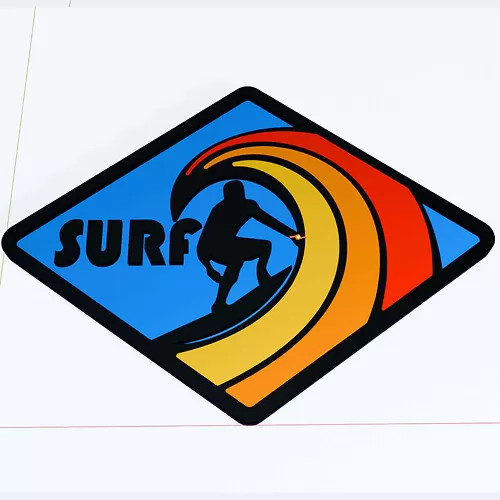 surfboard emblem