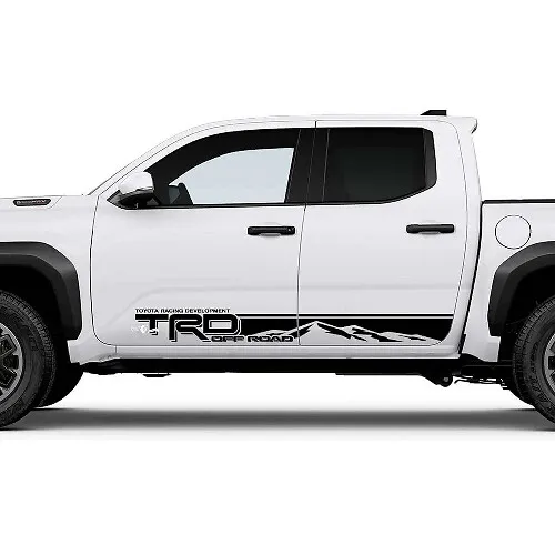TRD Off Road Mountain Decals for Toyota Tacoma Side Rocker Panels