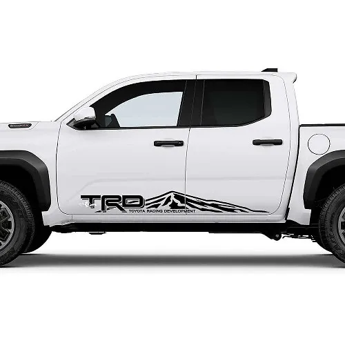 TRD Off Road Mountain Side Rocker Panel Decals for Tacoma