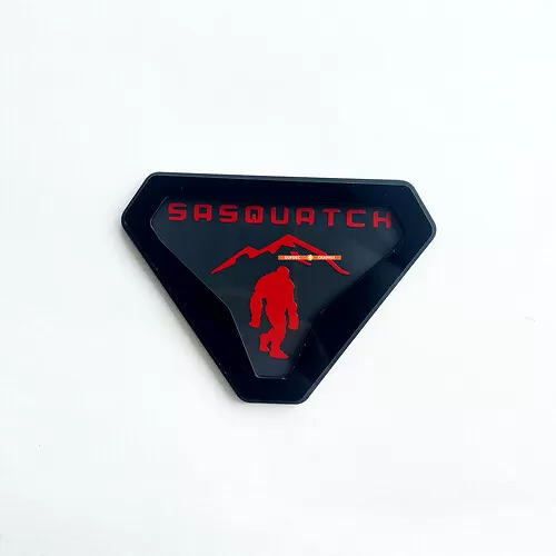 Sasquatch Edition Fender Badges Tailgate Emblem 3D Badge