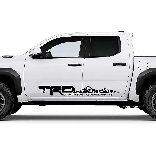 TRD Off Road Side Mountains Rocker Panel Decals for Toyota Tacoma